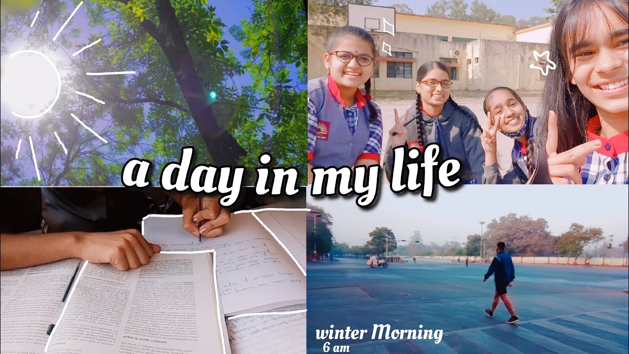 A Day in my life | vlog | Indian High School,Study, Chill Vlog - YouTube