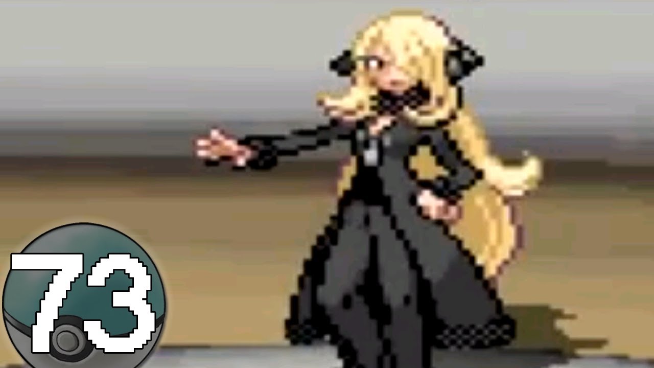 Pokemon Black and White Walkthrough - Part 73: Cynthia [Finale] - YouTube
