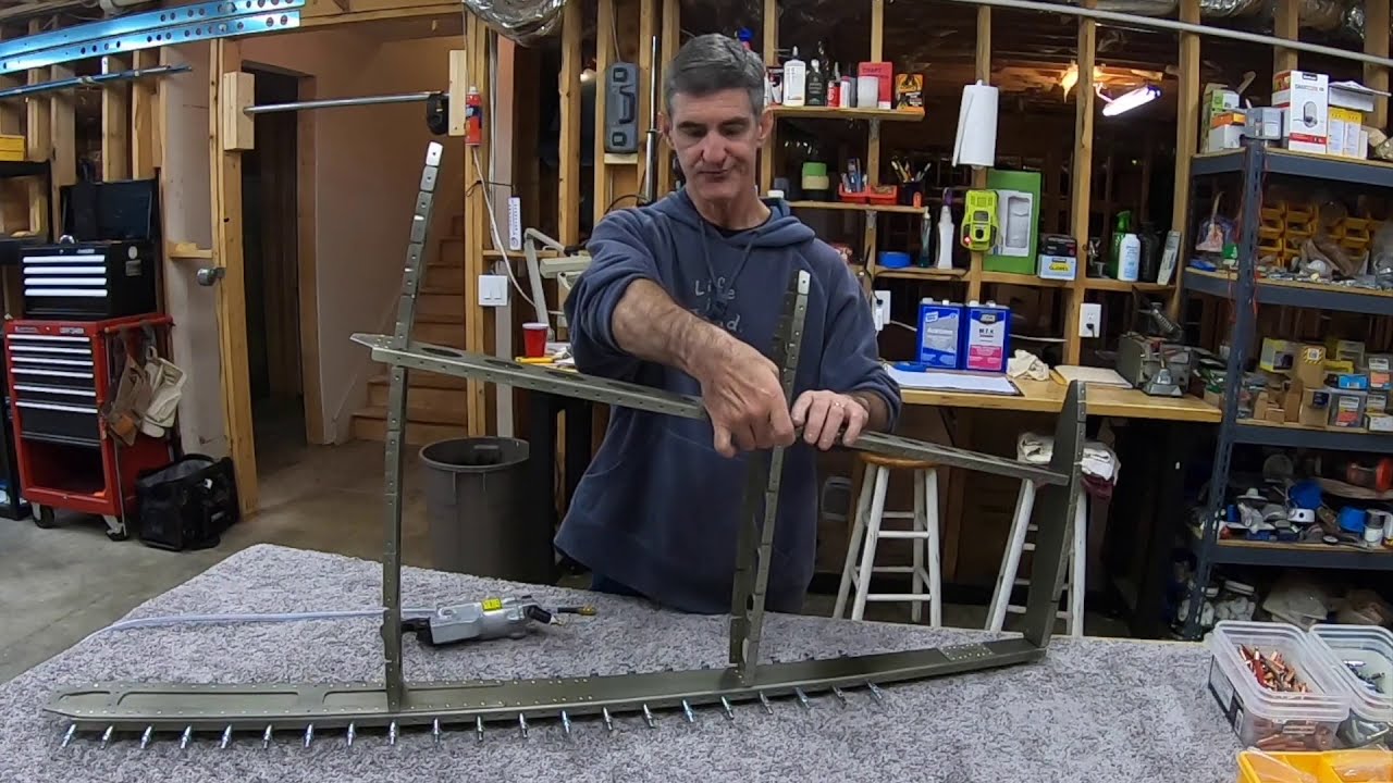 RV-10 Build Log - Emp 11 - Learned a valuable lesson riveting the VS ...