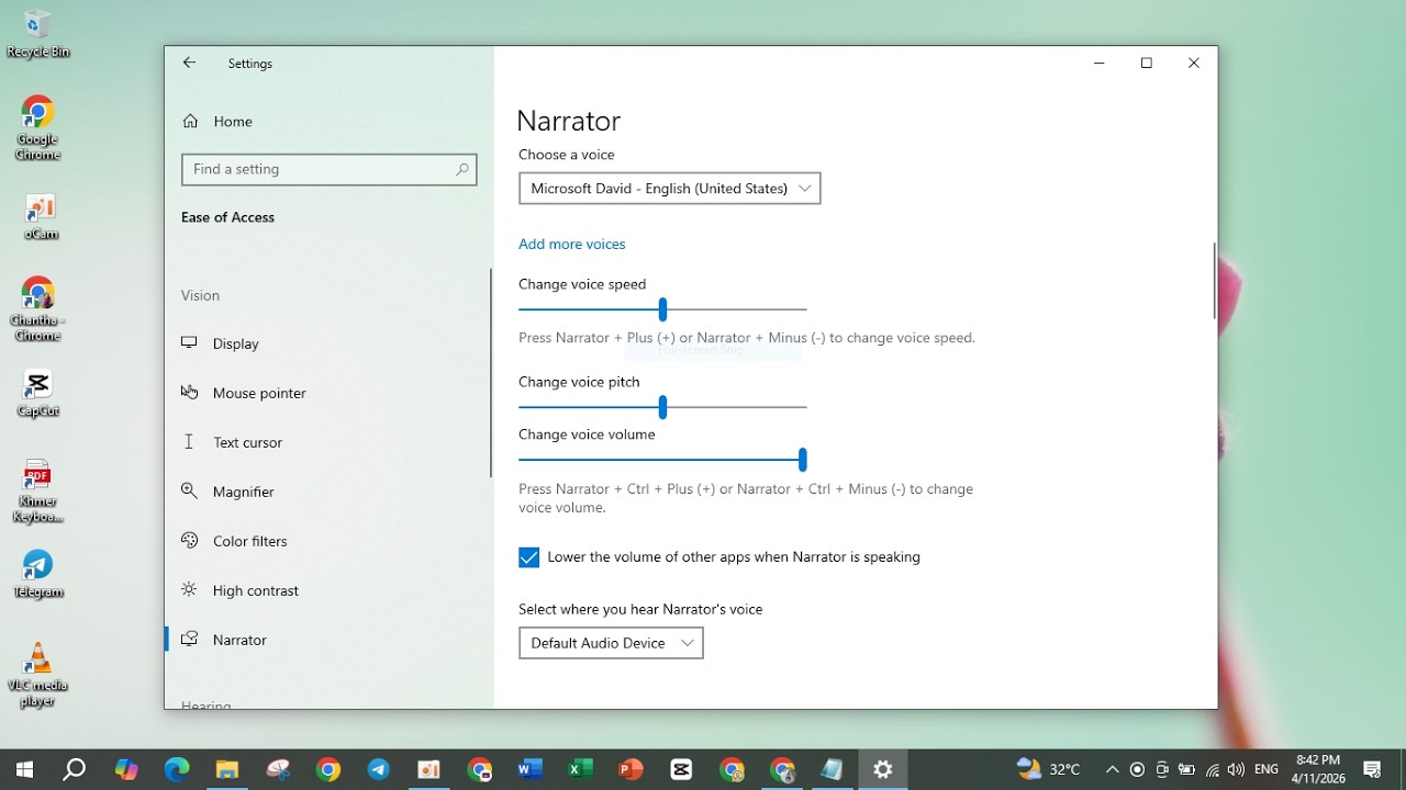 How to Change Narrator Voice Speed on Windows 10 [Tutorial] 2026 - YouTube