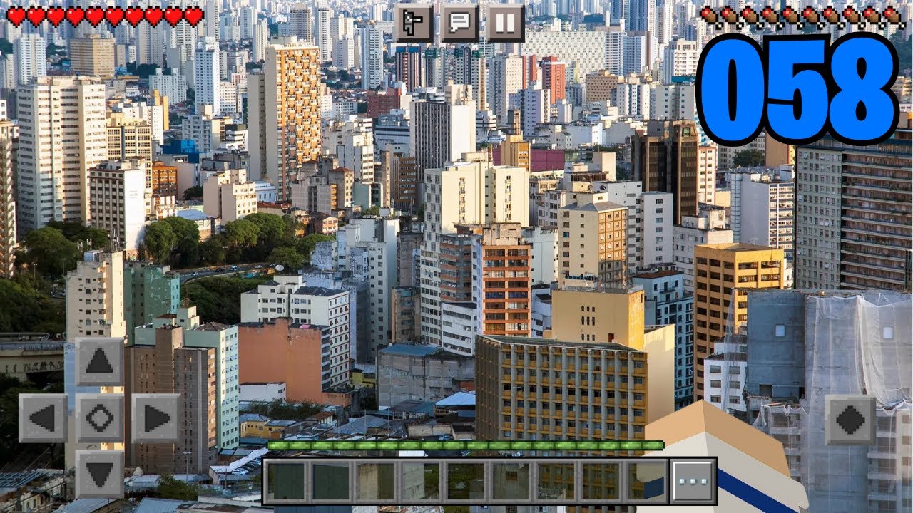 Como fazer a CIDADE de SÃO PAULO no Minecraft!! - Construindo uma ...
