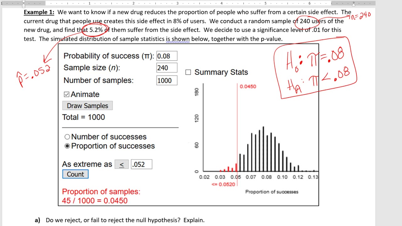 Introduction to significance level - YouTube