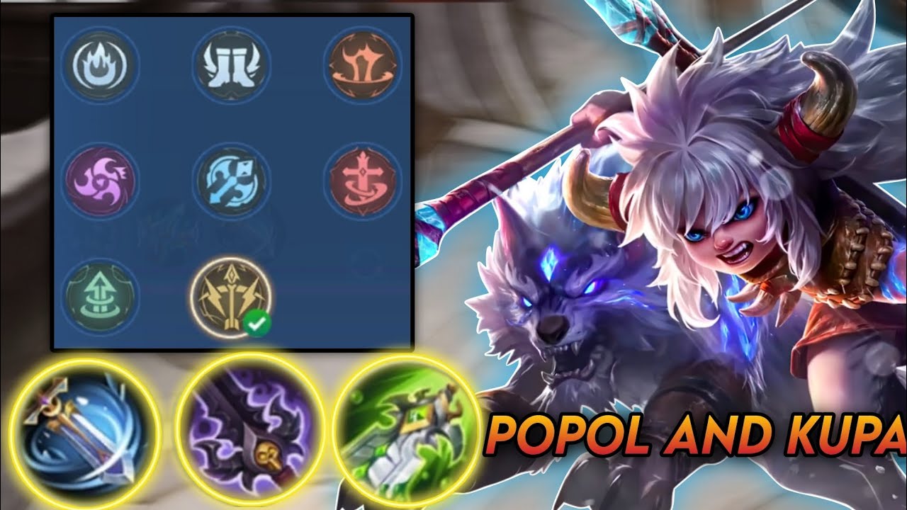 POPOL AND KUPA BUILD AND EMBLEM 2023 | POPOL AND KUPA BEST BUILD 2023 ...