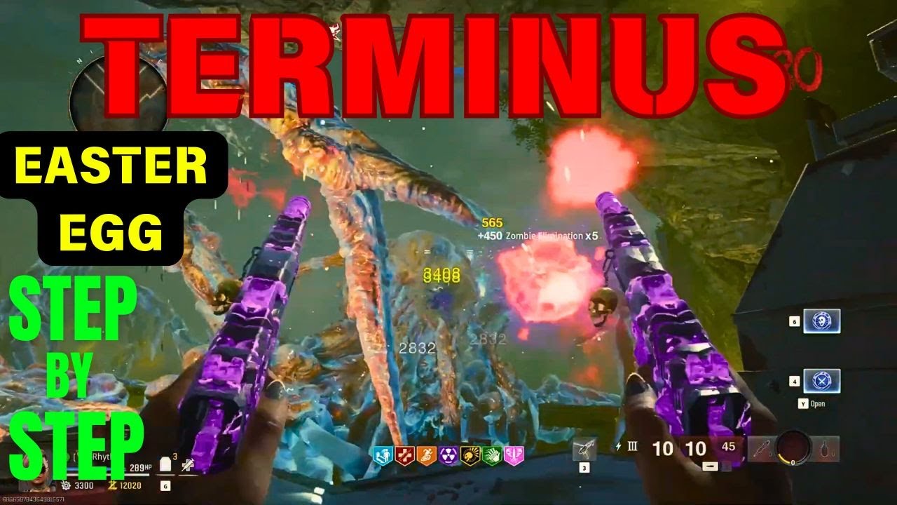 That's how to do EASTER EGG - Terminus map BLACK OPS 6 ZOMBIES - YouTube