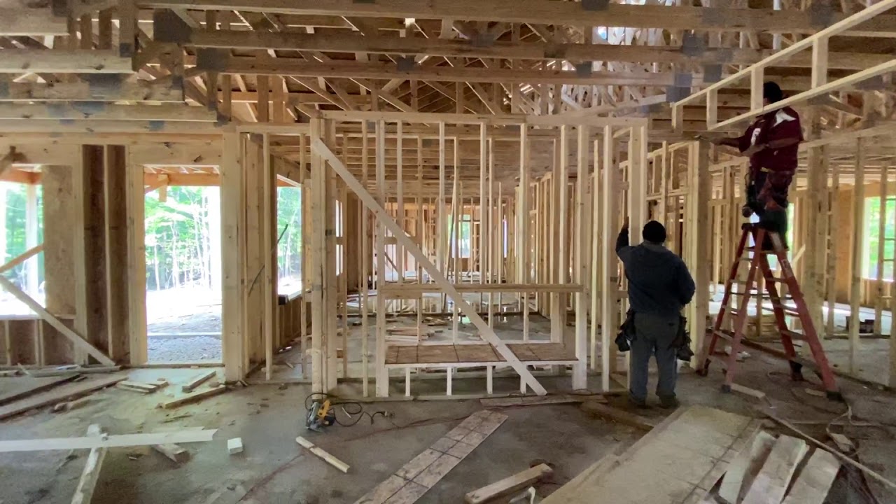 Initial Construction of Home #1 - YouTube