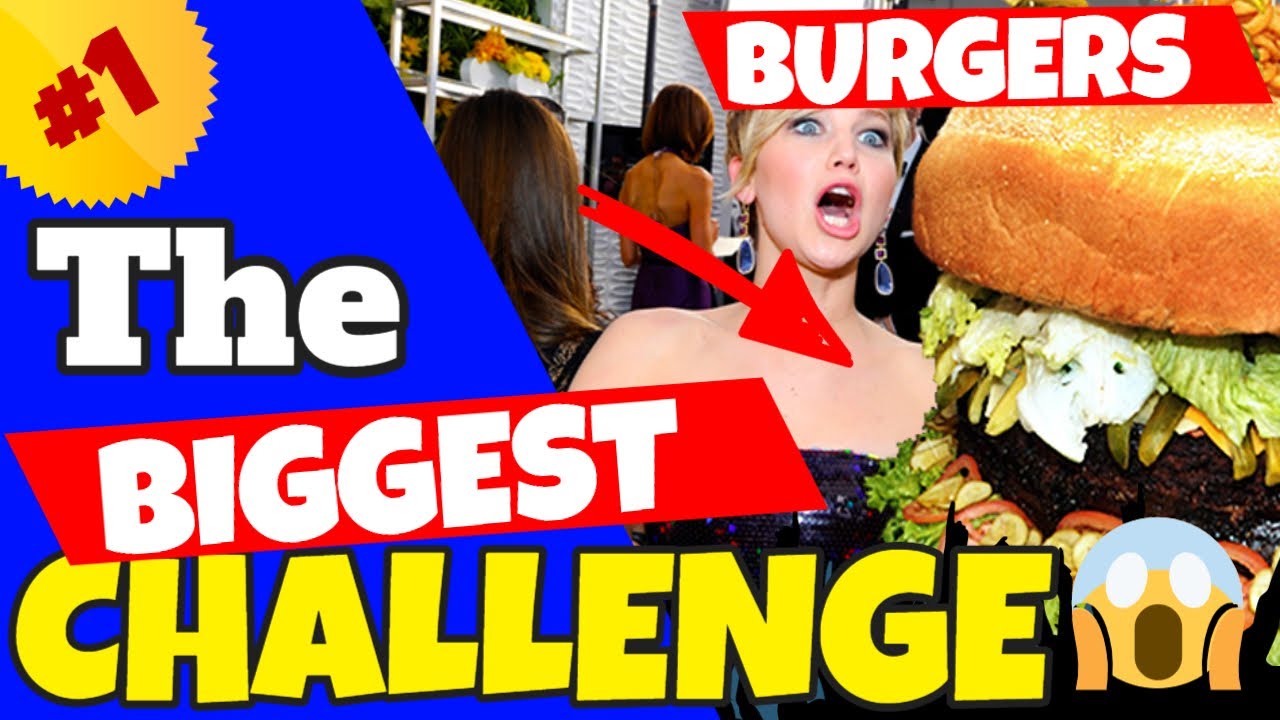 The BIGGEST Burger Challenges | Matt Stonie & Furious Pete - YouTube