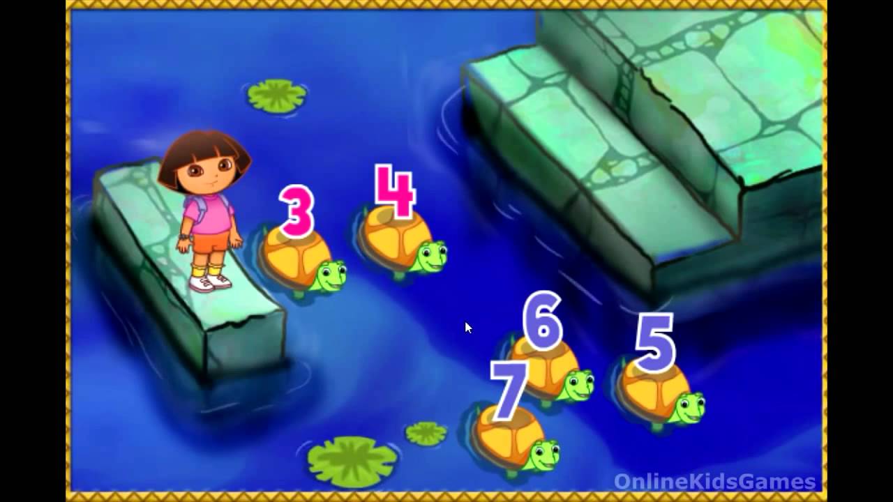 Dora The Explorer Gameplay Movie Dora's Number Pyramid Full Episode ...