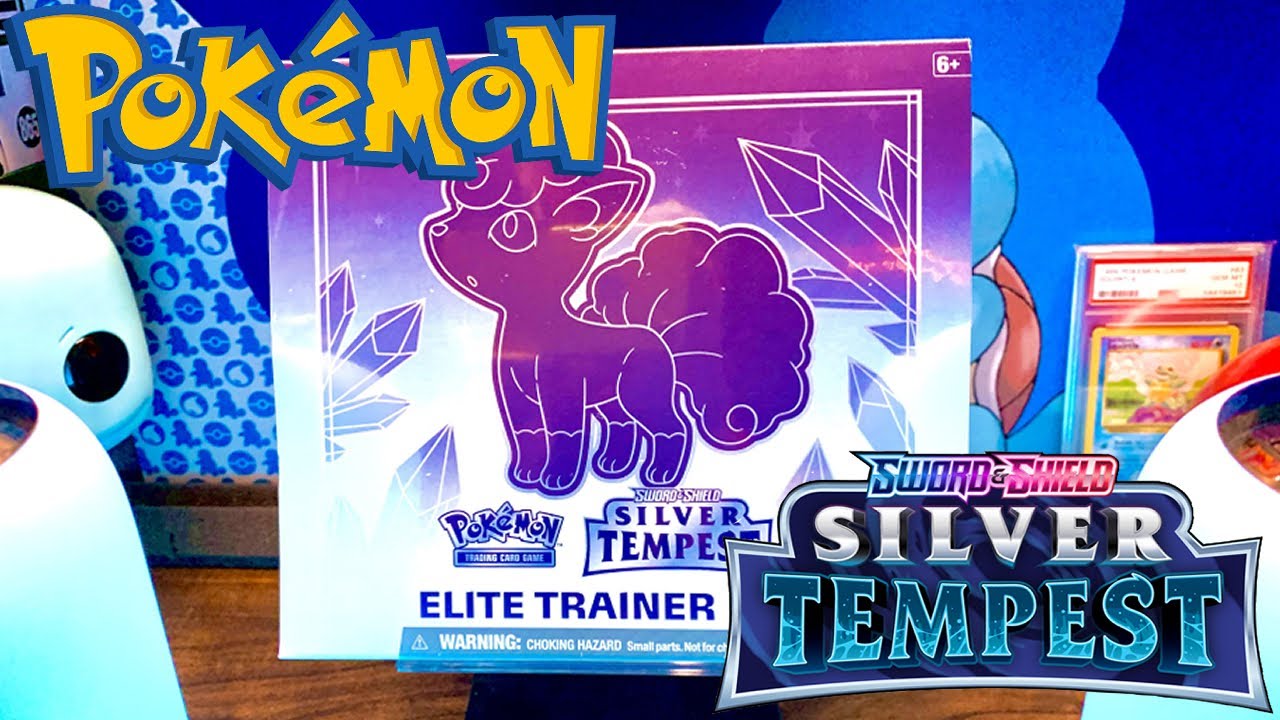 Pokémon Silver Tempest Elite Trainer Box Opening! - YouTube