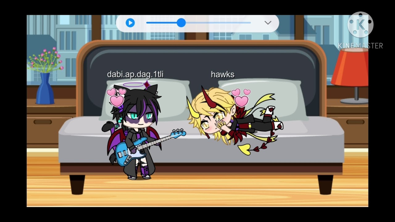 dabi x hawks (gacha life) - YouTube
