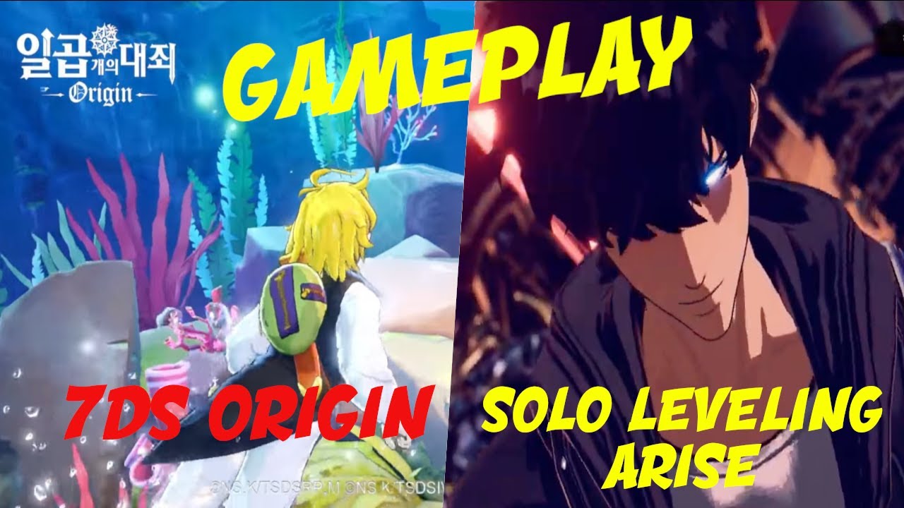NOUVEAU GAMEPLAY 7DS ORIGIN ET SOLO LEVELING ARISE - YouTube