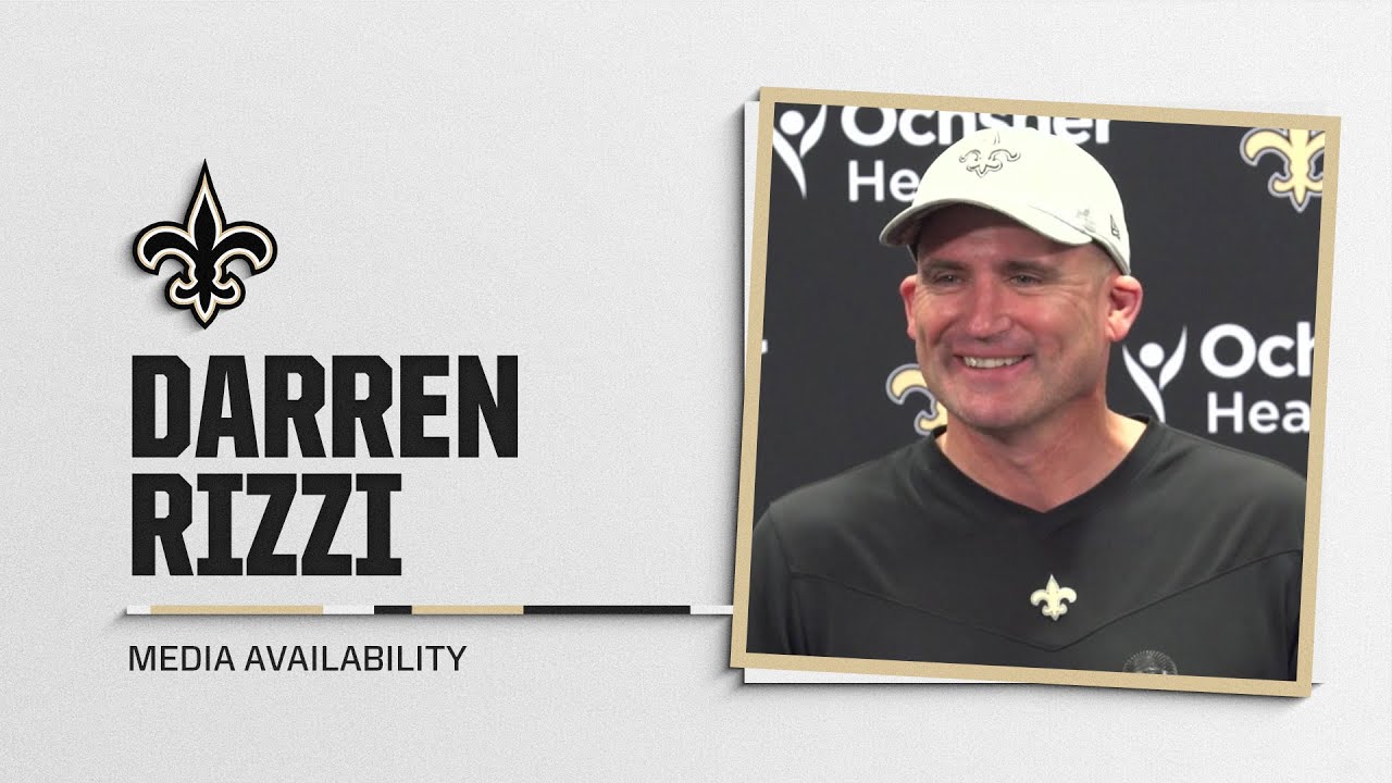 Darren Rizzi on win over Atlanta Falcons | New Orleans Saints - YouTube