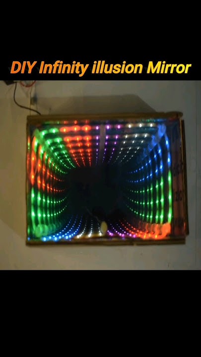 Modern LED Infinity illusion Mirror - Science Project ideas - YouTube