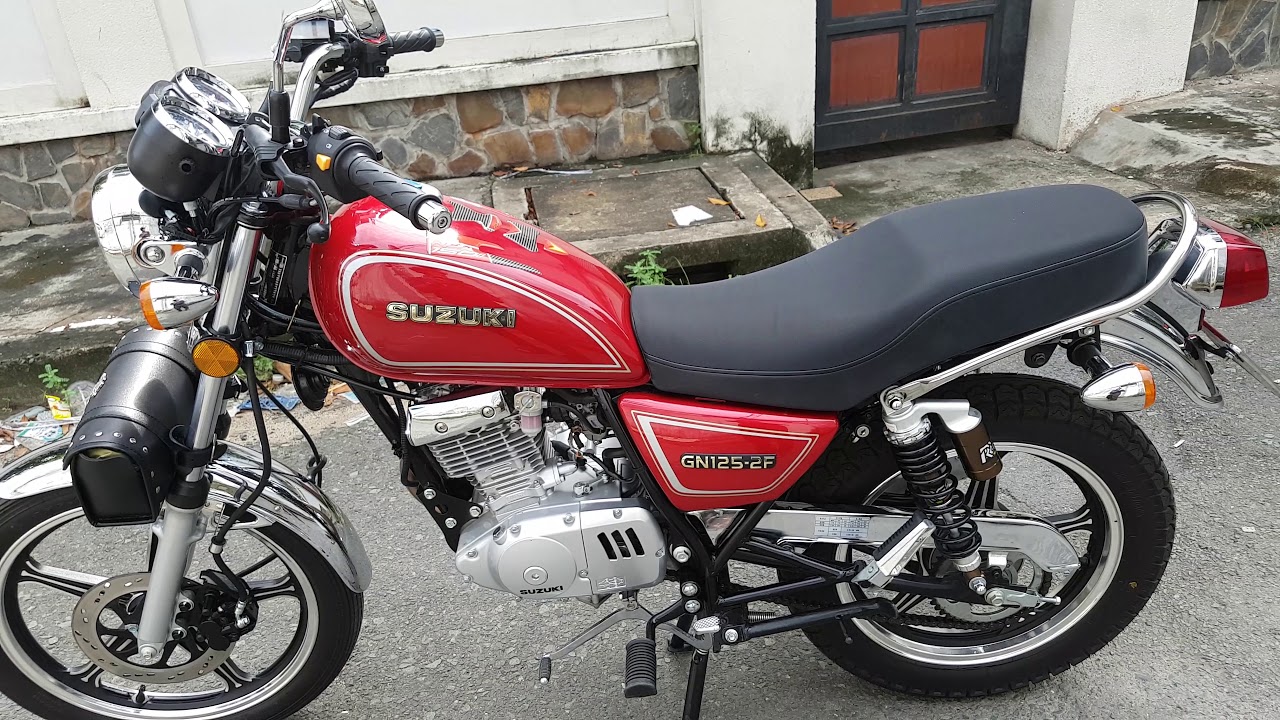 Suzuki GN125 2F - YouTube