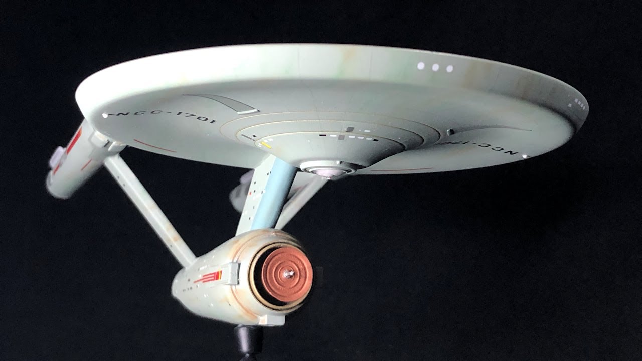 Star Trek Enterprise - Full Build Fast Summary - Polar Lights 1:1000 ...