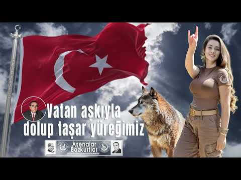 Vatan aşkıyla dolup taşar yüreğimiz