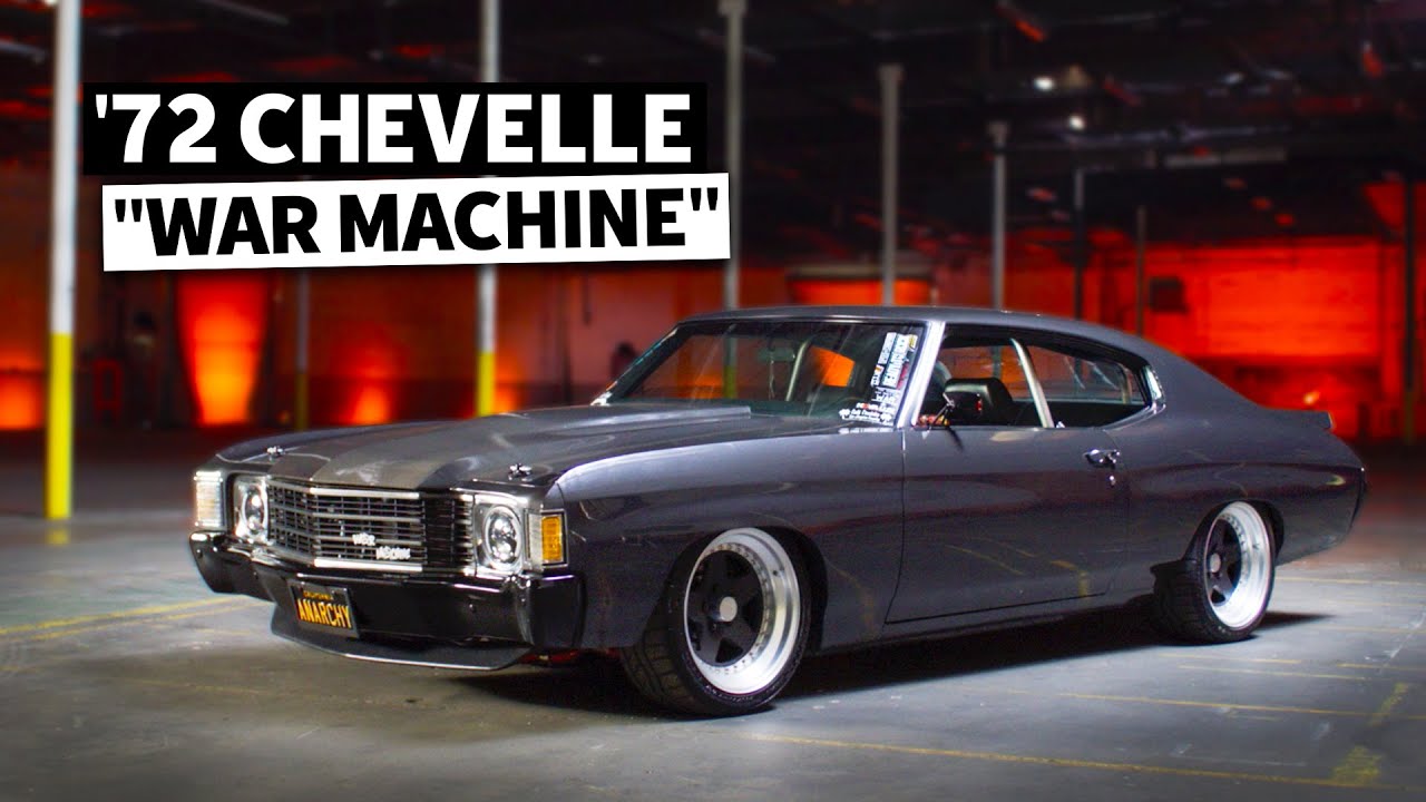 War Machine! Pro-Touring inspired '72 Chevelle built for EVERYTHING ...