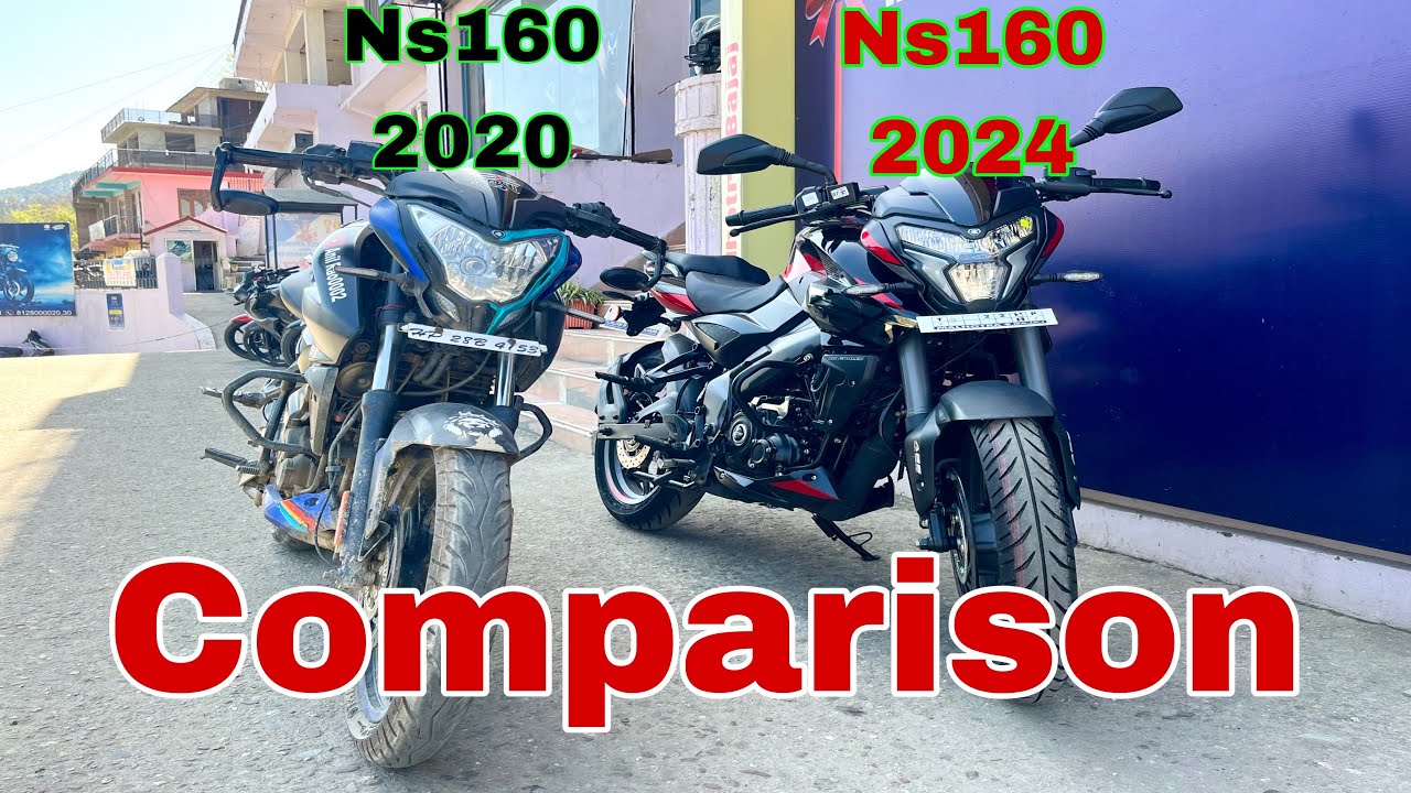 Ns160 comparison 2020 model vs 2024 model ns160 - YouTube
