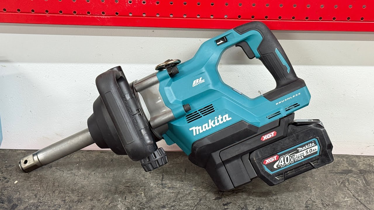 Makita TW010G - Makita Impact Wrench 40V | 1 inch | 3150 N.m / 2850 N.m ...