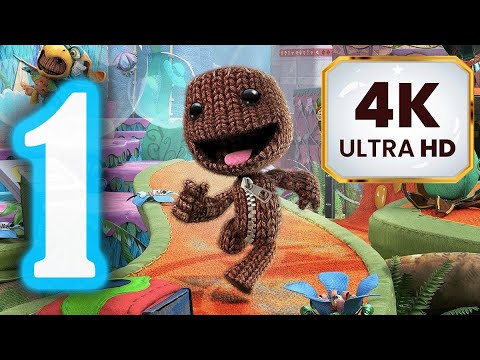Sackboy - A Big Adventure [Part 1]- Full Game Walkthrough Gameplay [ PC ...