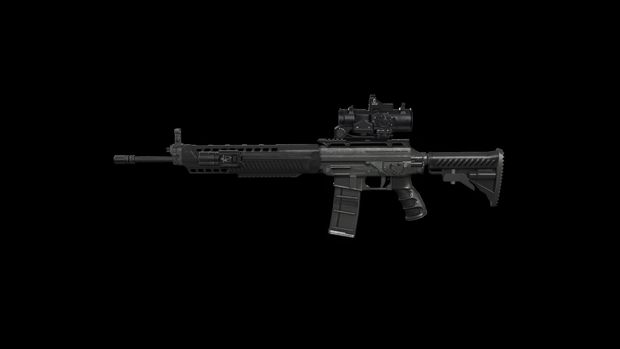 SG556 Ultimate Custom 試射動画 - YouTube