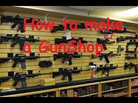 Gmod Darkrp: How to make a Gun Shop! - YouTube