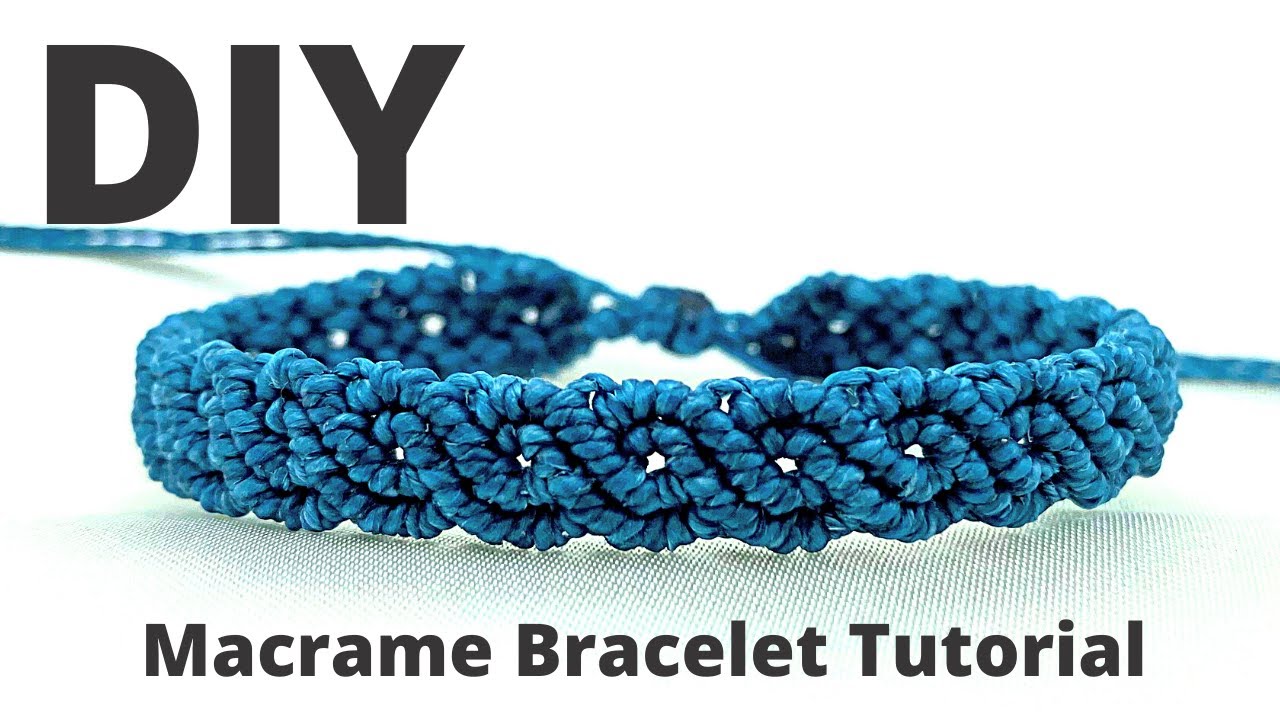 How To Make A Macrame Bracelet | Step by Step - YouTube