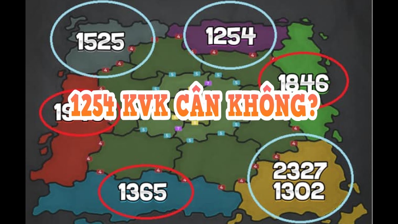 1254 KvK Có Cân Không? Thay Đổi Ally Như Chong Chóng Thế Này! - YouTube