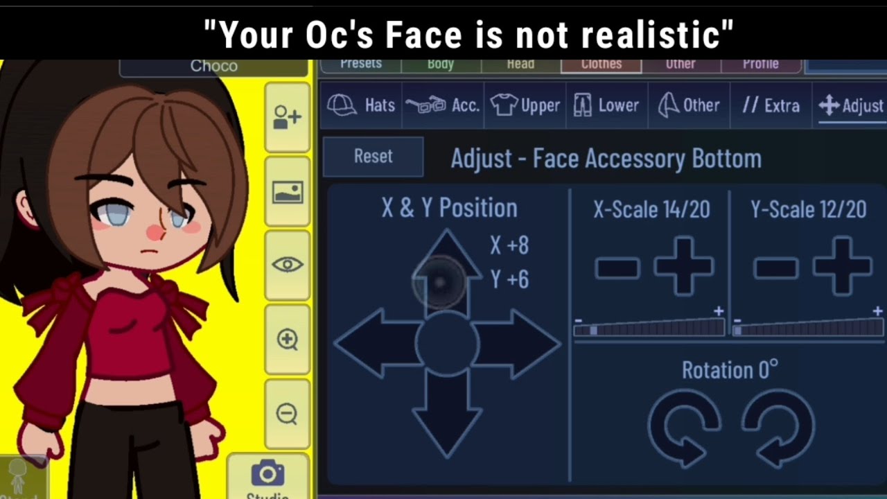 "Your Oc's Face is NOT realistic" 🥺 - YouTube