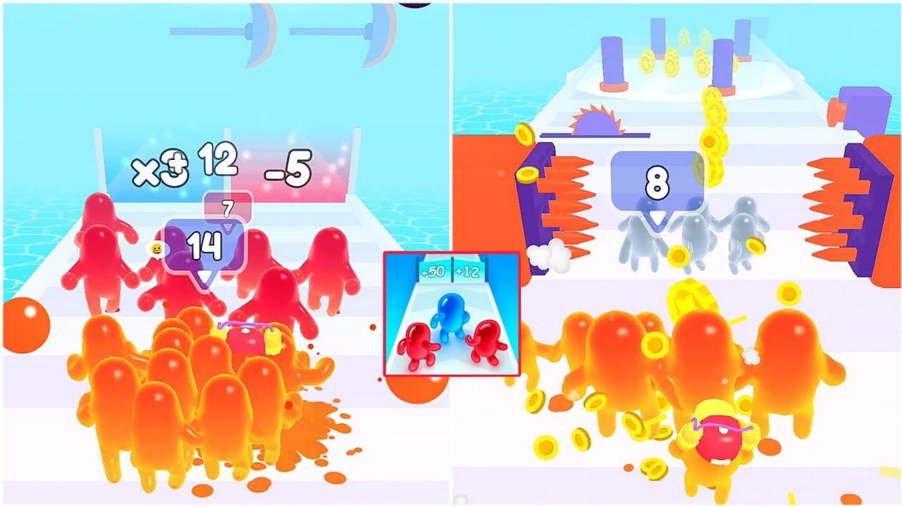 Join Blob Clash 3D Gameplay 28 , Android Games 2024 ios Walkthrough ...