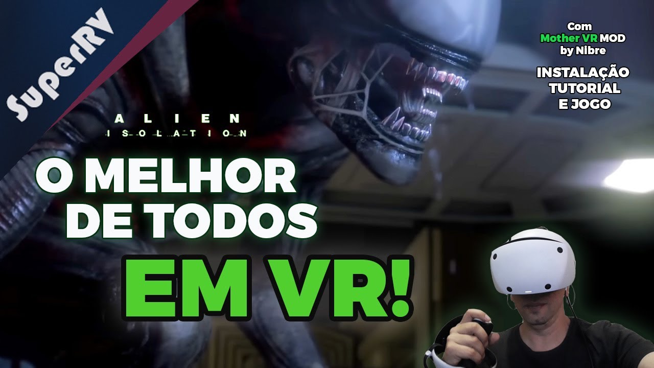 Terror extremo na versão VR de Alien Isolation! Jogando e ensinando ...