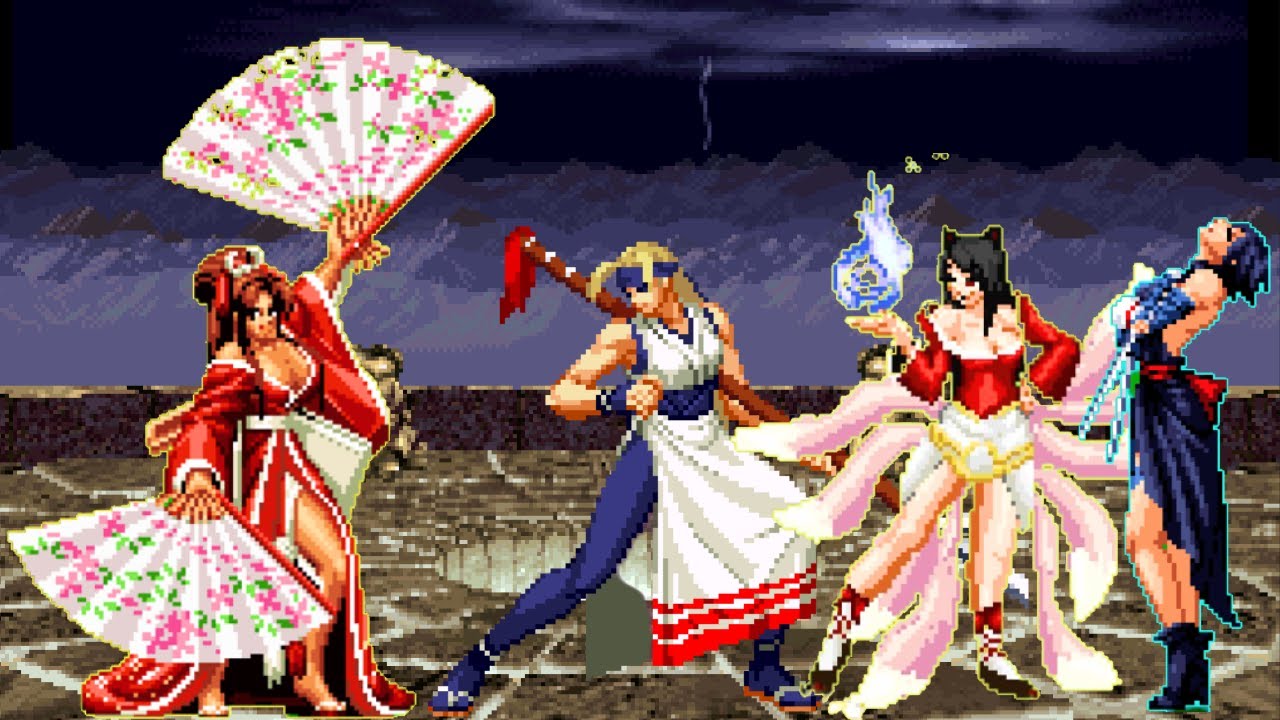 [KOF Mugen] - Mai Shiranui vs Lee Yoerin Team | 🔥 Epic Fight - YouTube