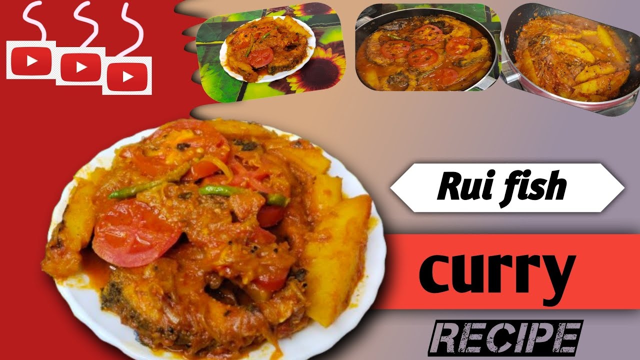 Rui Fish/Rohu Fish Carry Recipe 👍👌 - YouTube
