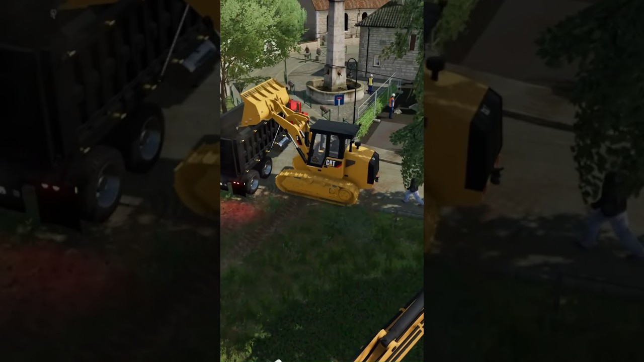 Demolishing an abandoned building in #farmingsimulator22 #shorts #fs22 ...