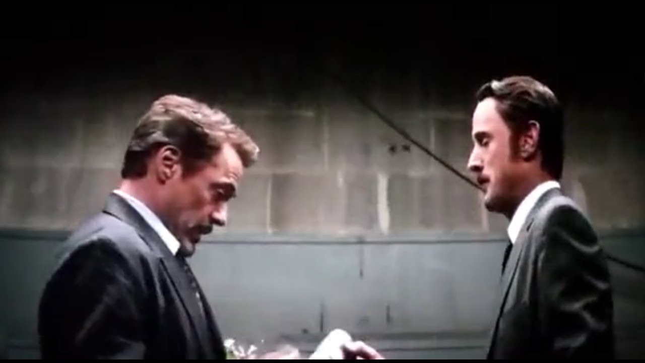 Tony stark meets his dad Howard stark.- endgame scene - YouTube