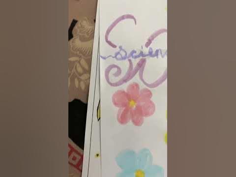 Front page design for assignment 😍😍😍🤩 - YouTube