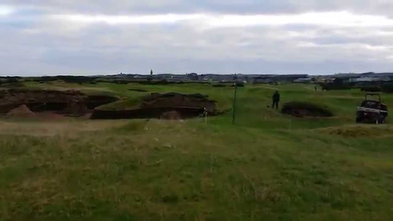 The Old Course St Andrews Hell Bunker - YouTube