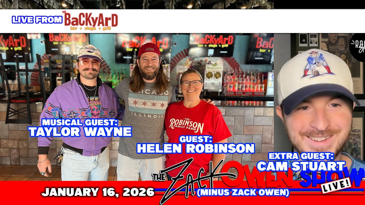 Zack Owen Show - Oops All Kevin :Guest Helen Robinson, and Cam Stuart ...