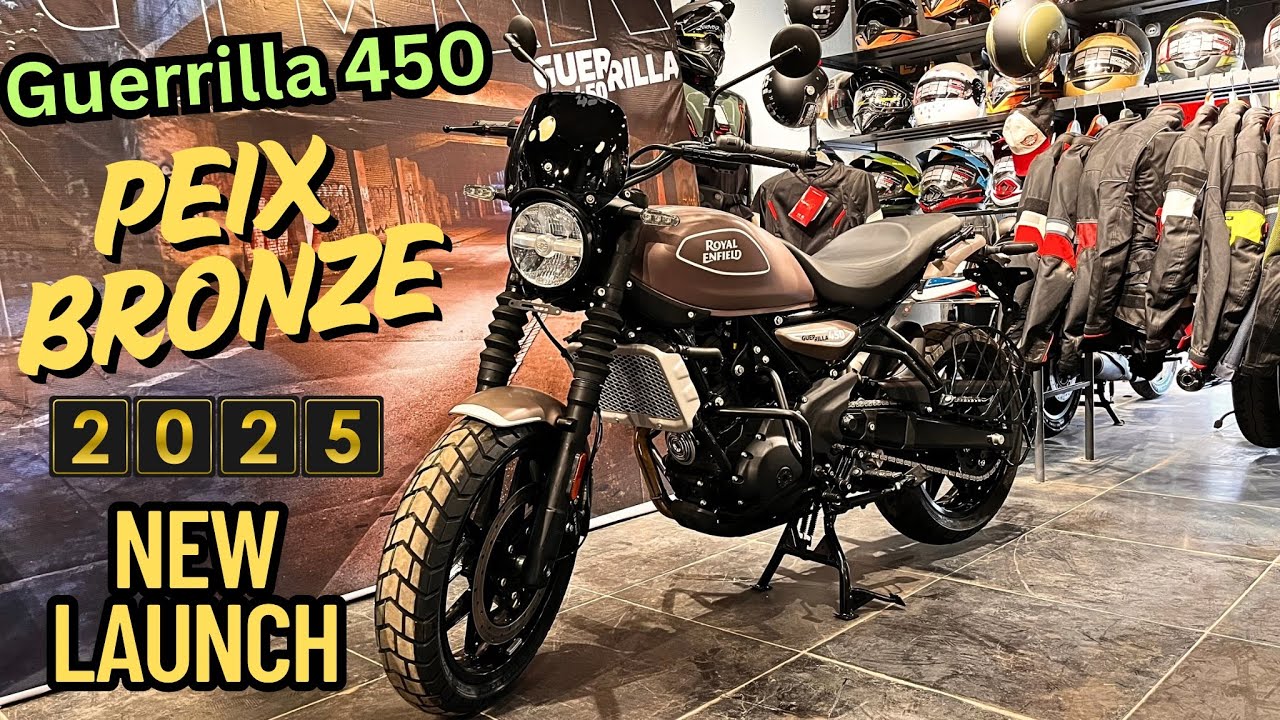 2025 Peix Bronze New Colour Guerrilla 450 Launch Detailed Review ! On ...