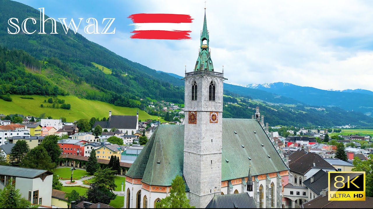 Schwaz: Aerial Journey Over the Heart of Tirol - YouTube
