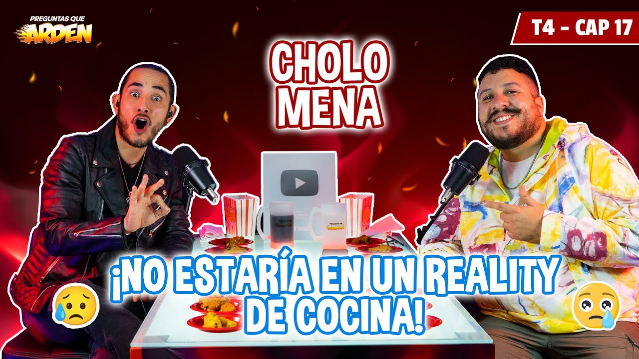EL CHOLO MENA: ¡NO ESTARIA EN UN REALITY DE COCINA! T4 - EP 17 -🔥PQA ...