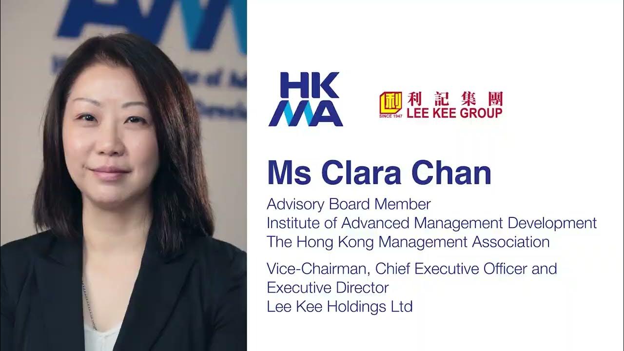 Powerful Management Insights - Ms Clara Chan - YouTube