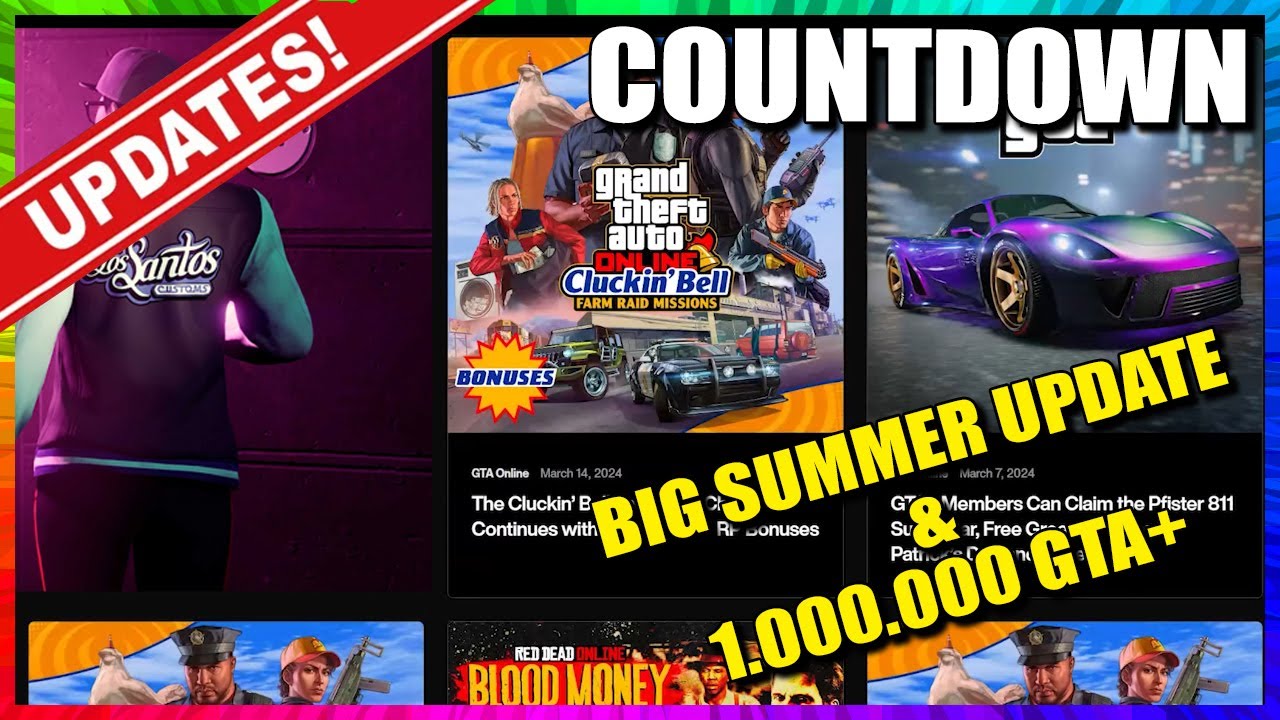 Weekly Updates 24 Hours Countdown - BIG SUMMER UPDATE Coming Soon ...
