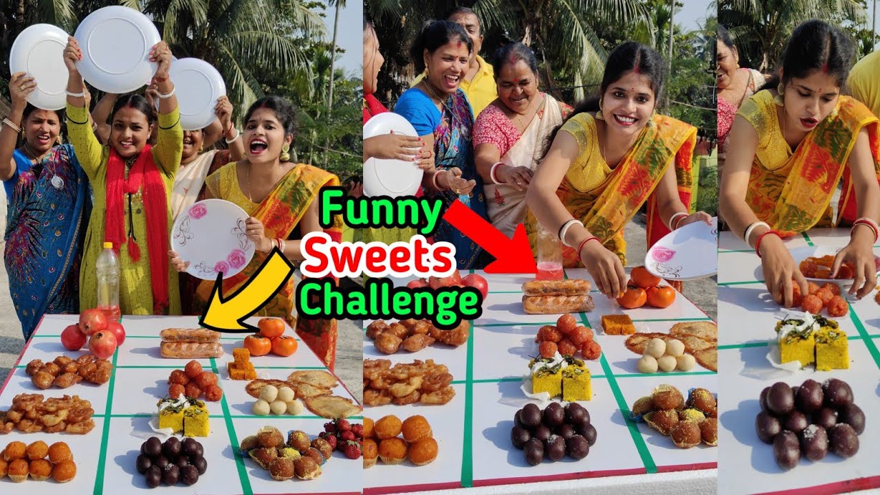 Choose Your Favourite Sweets Funny Challenge Video - YouTube