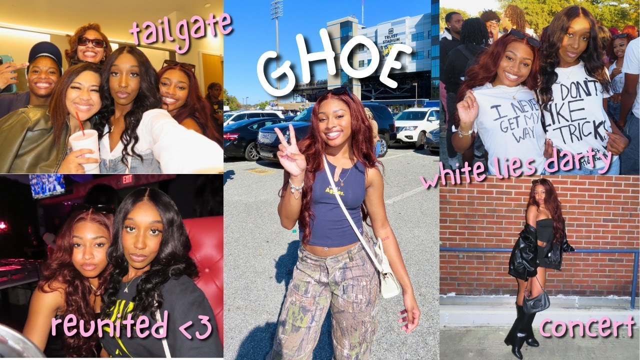 GHOE VLOG: Tailgating, Parties, Homecoming Concert (Latto, Bryson ...