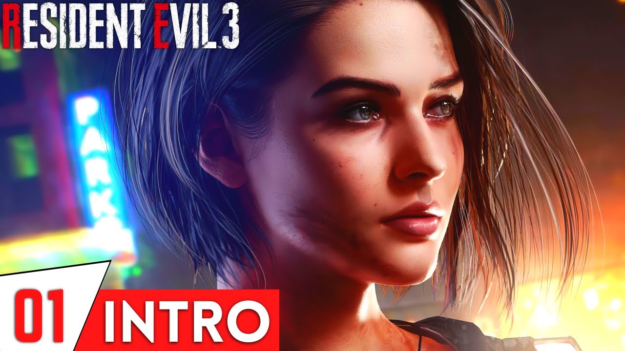RESIDENT EVIL 3 REMAKE Walkthrough Gameplay Part 1 - INTRO (RE3 NEMESIS ...