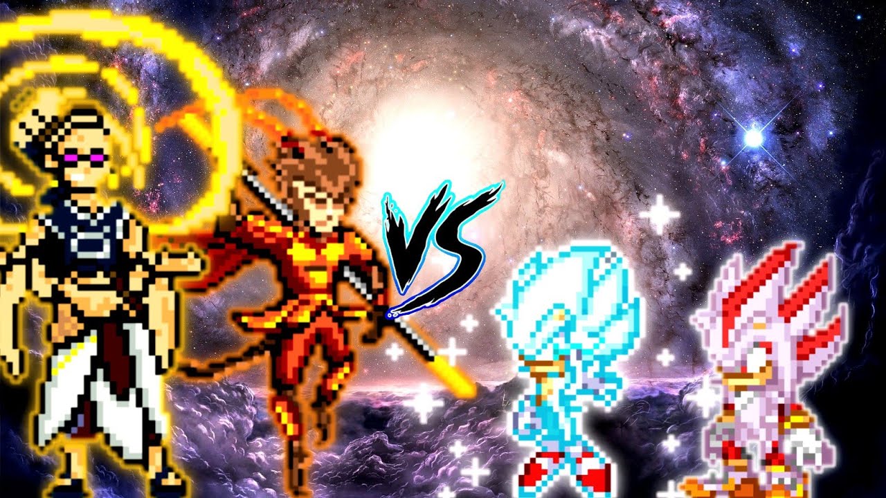 Monkey King (New) & Buddha VS Sonic Chaos V4 (AF) & Shadow V2 (AF) in ...