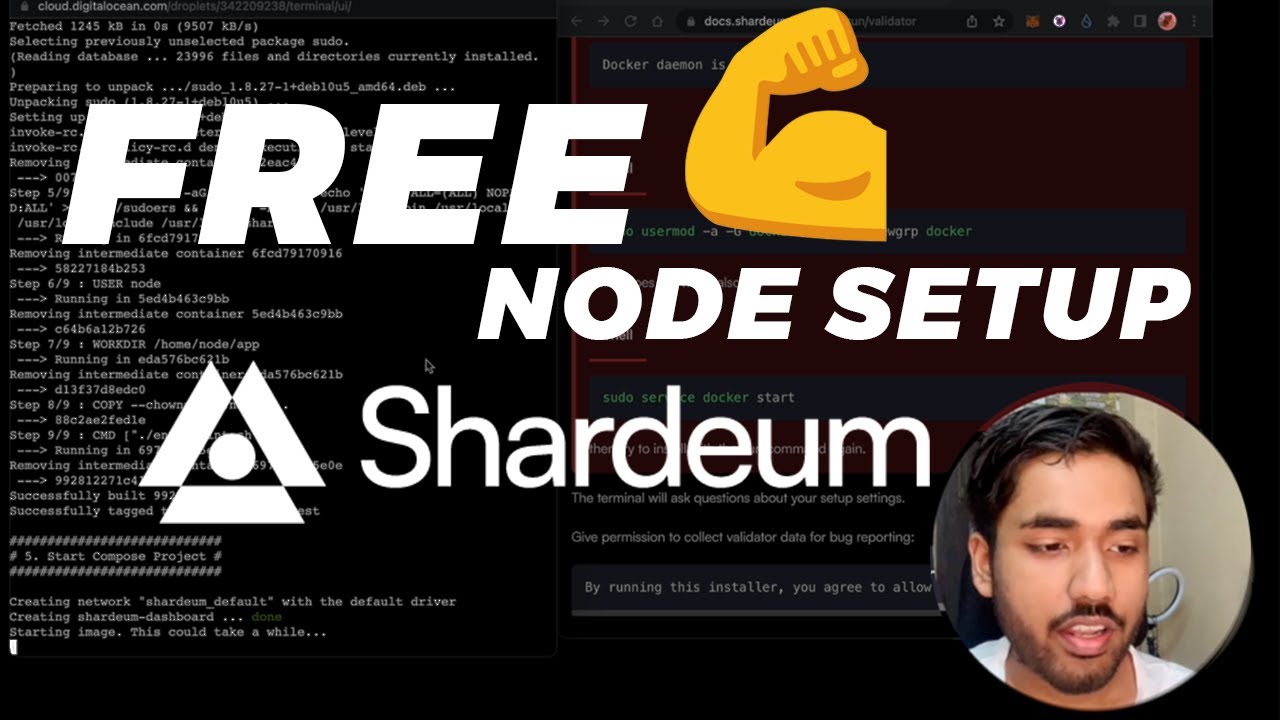 Steps to run a Shardeum Node for FREE | Pay Rs 0 for VPS Server 😳 - YouTube