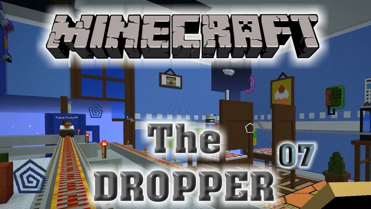 Minecraft Adventure The Dropper #07 - "Komplette Map anschauen" [German ...