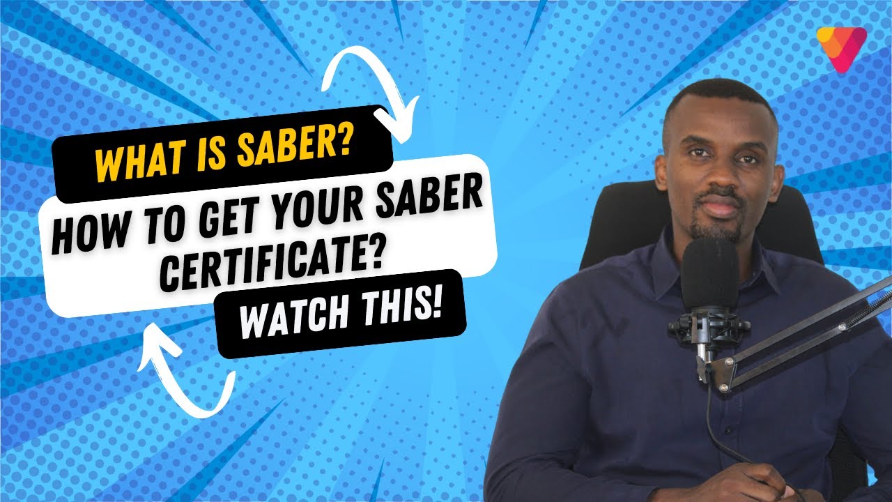 What is a SABER Certificate? How to Get a SABER Certificate? | Verger Group - YouTube