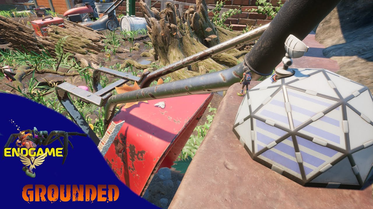 Grounded Endgame #60 (Mittel)🦗 Jetzt geht es die Schubkarre hinauf ...